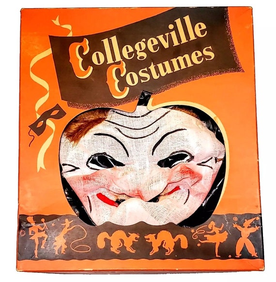 Rare 1930's Collegeville Masquerade Costume H500 Witc… - Gem