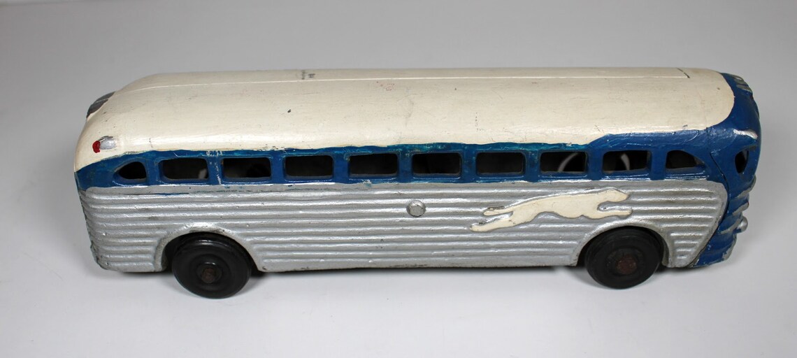 1940's Realistic Toy Co Greyhound Diecast Toy Bus - Etsy