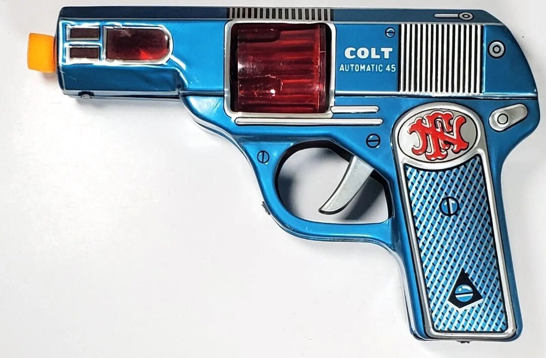 Rare 1950's Colt Detective Friction Gun in Box Made in Japan Marubishi ...