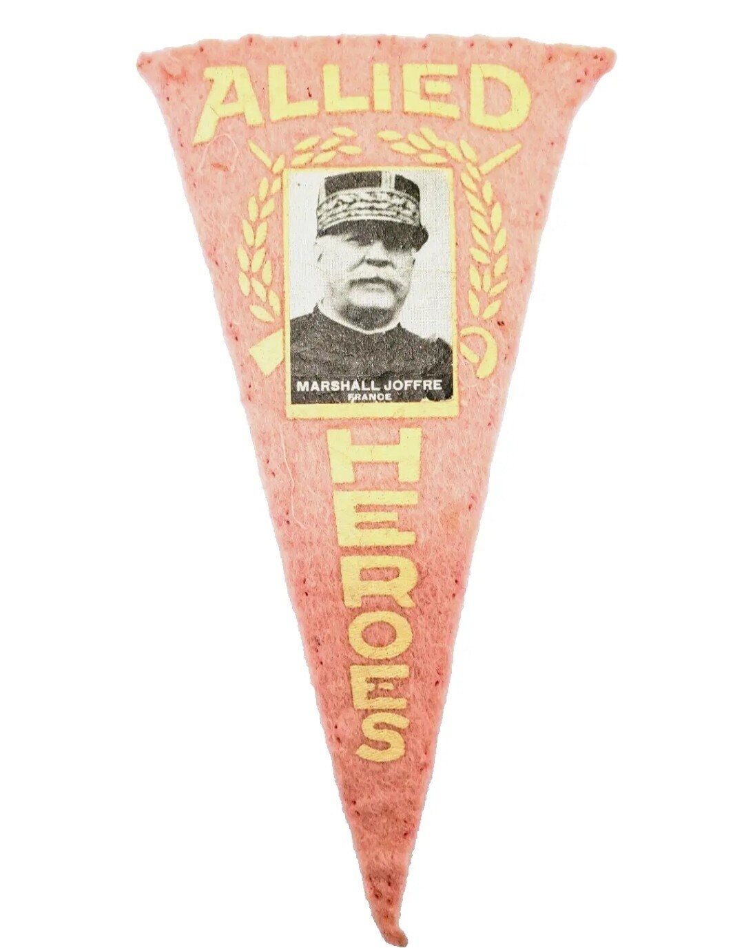 Rare Antique WW1 Allied Heroes Marshall Joffre Ferguson Bakery Felt ...