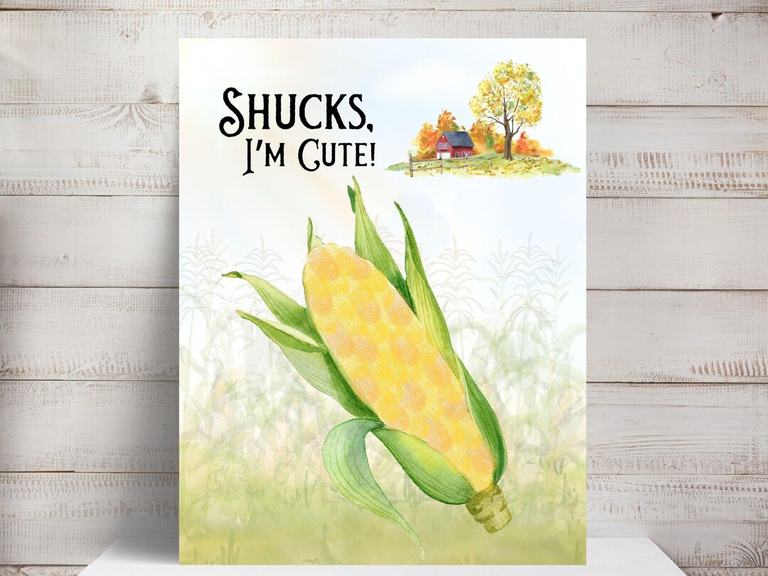 Corn Fingerprint Art Craft, Fall Handprint Craft, Fall Craft Printable ...