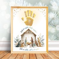 PRINTABLE Easter Handprint Art Craft for Kids, He is Risen Keepsake Art ...