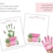 Mother's Day Handprint Craft for Kids, Cactus Mother's Day Craft, Gift ...