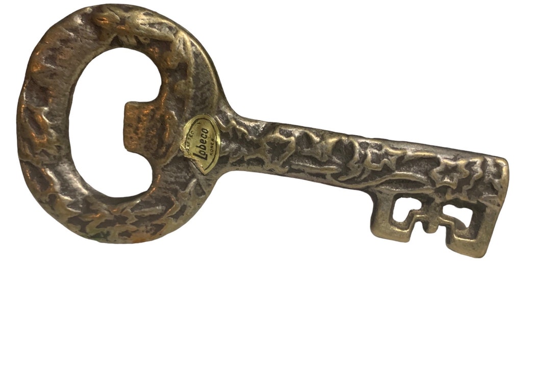 Lobeco Korea Skeleton Key Brass Bottle Opener - Etsy
