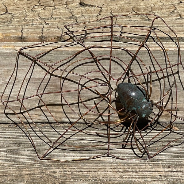 Copper Spider - Etsy