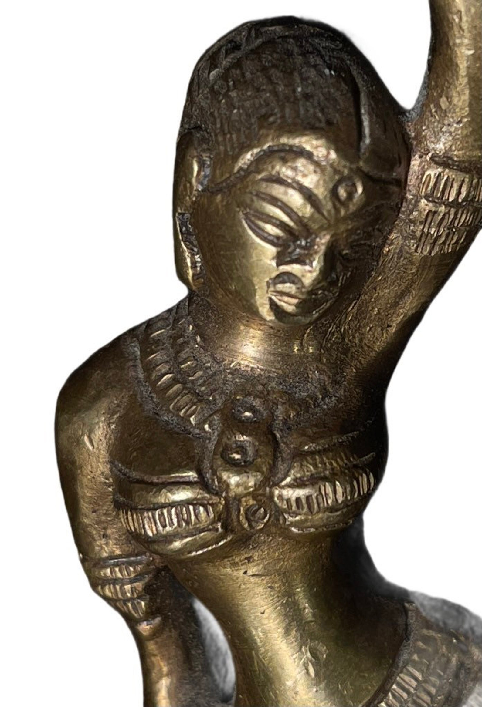 Brass Dancing Lady Statue - Etsy