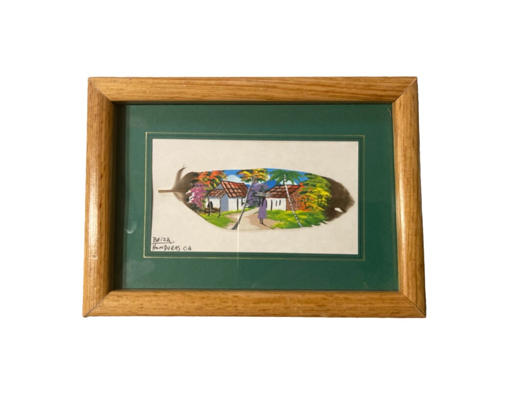 Vintage Feather Art - Etsy