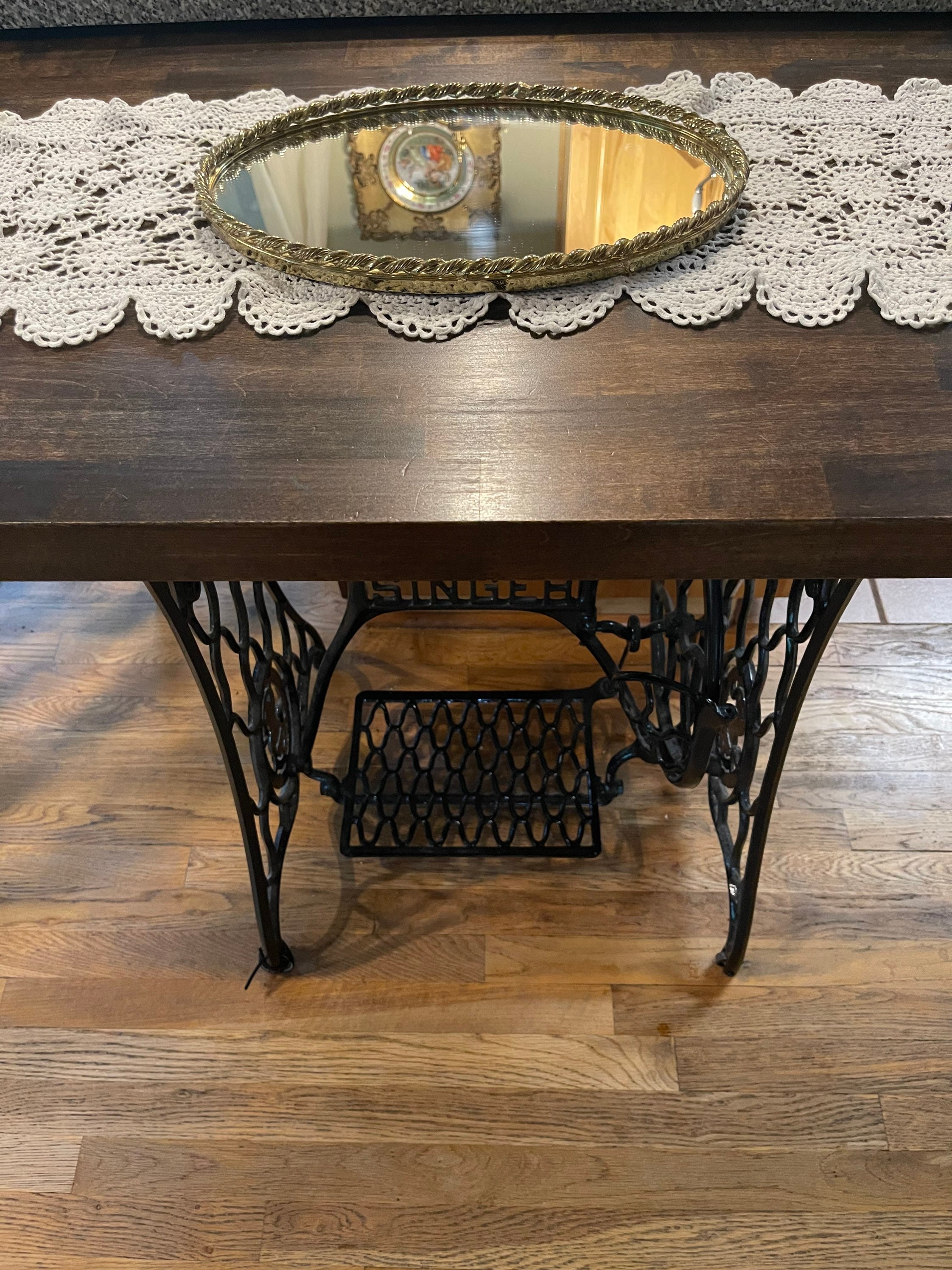 Vintage Rope Vanity Mirror - Etsy