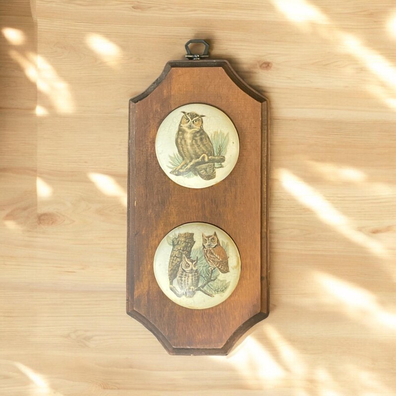 Owl Wall Plaque - Etsy