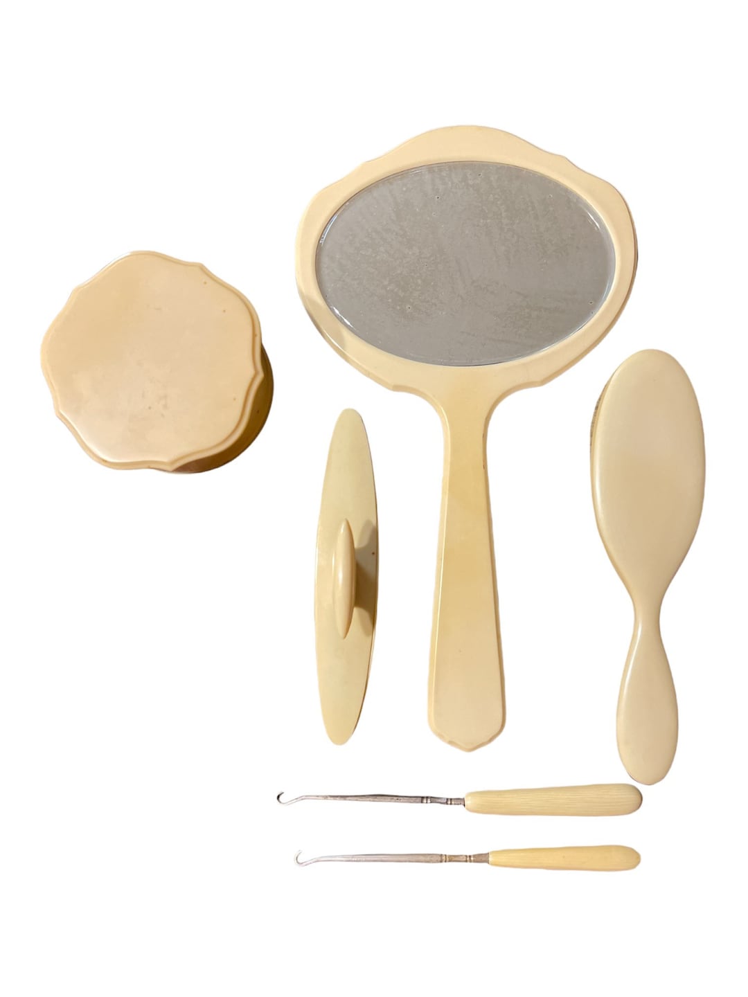 Antique Bakelite Vanity Set - Etsy