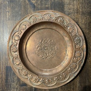 Antique Copper Plate - Etsy