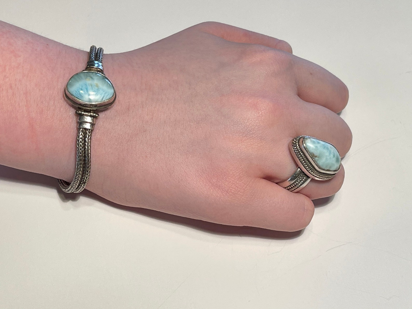 Sarda Bracelet and Ring Sterling Silver - Etsy