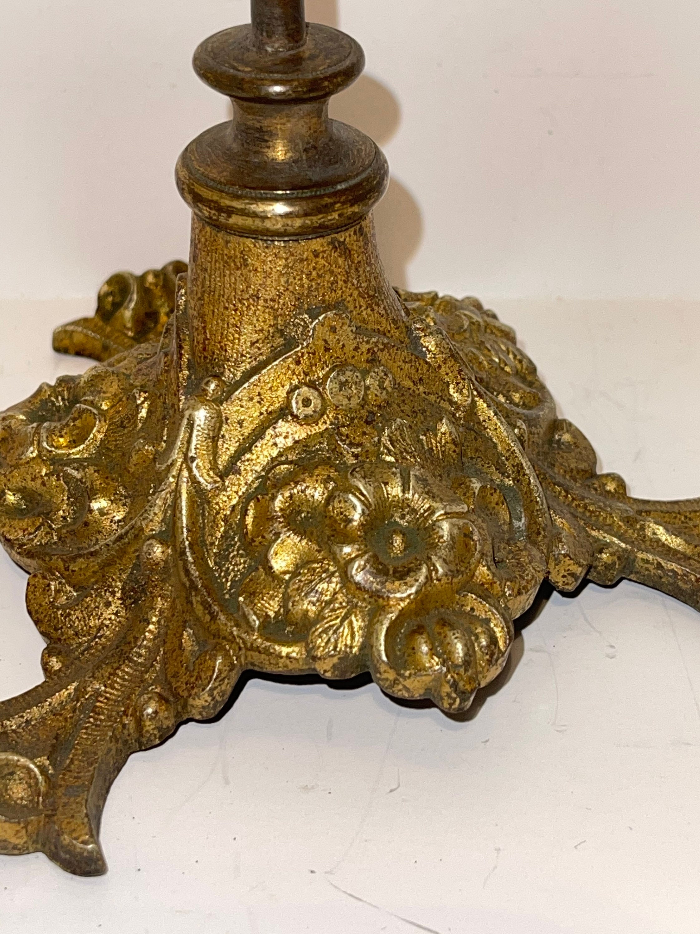 Antique Victorian Candle Holder Antique Spelter Candle | Etsy