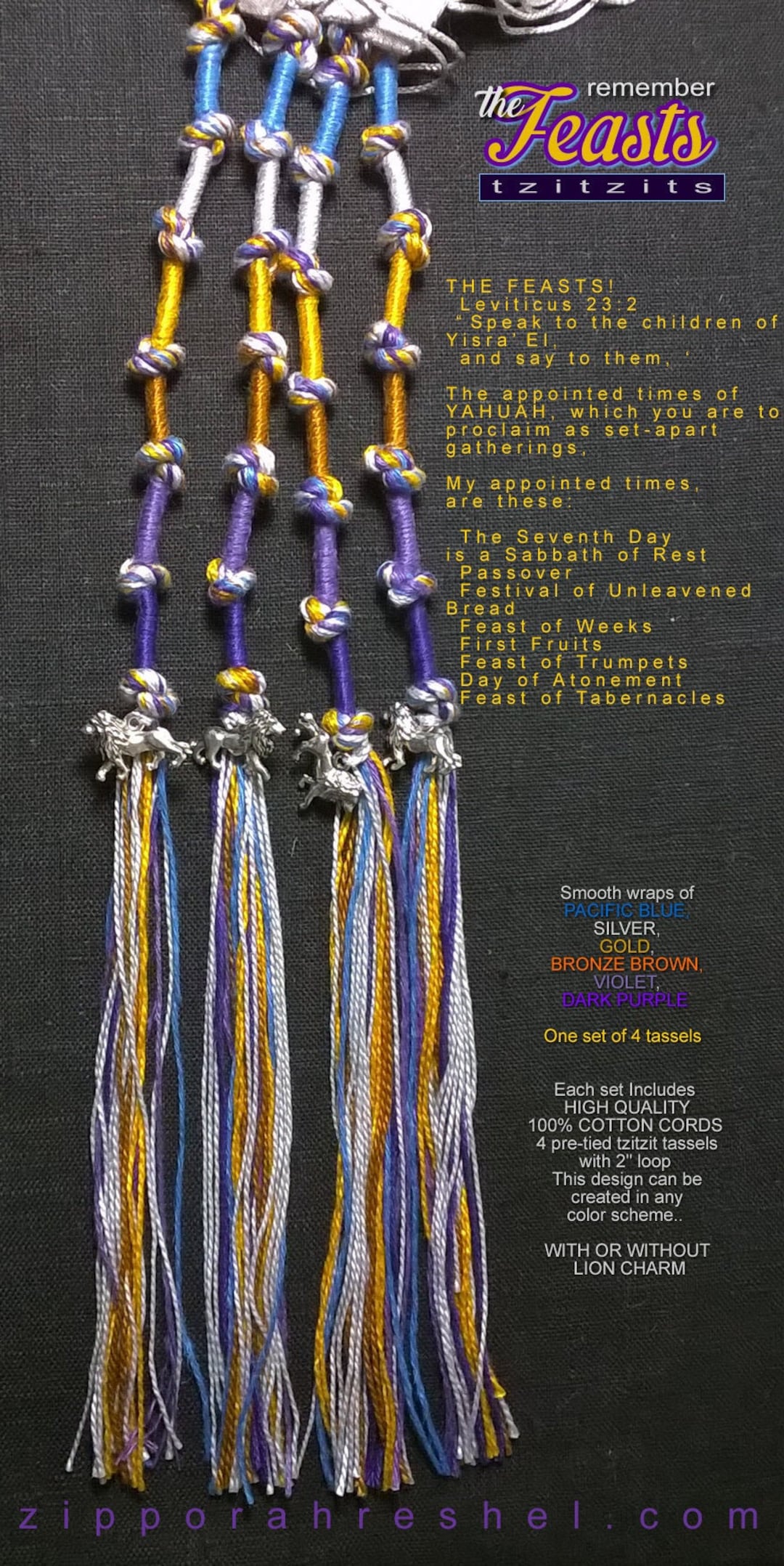 FEASTS! Tzitzit Zeet Zeet Tsitsit - Etsy