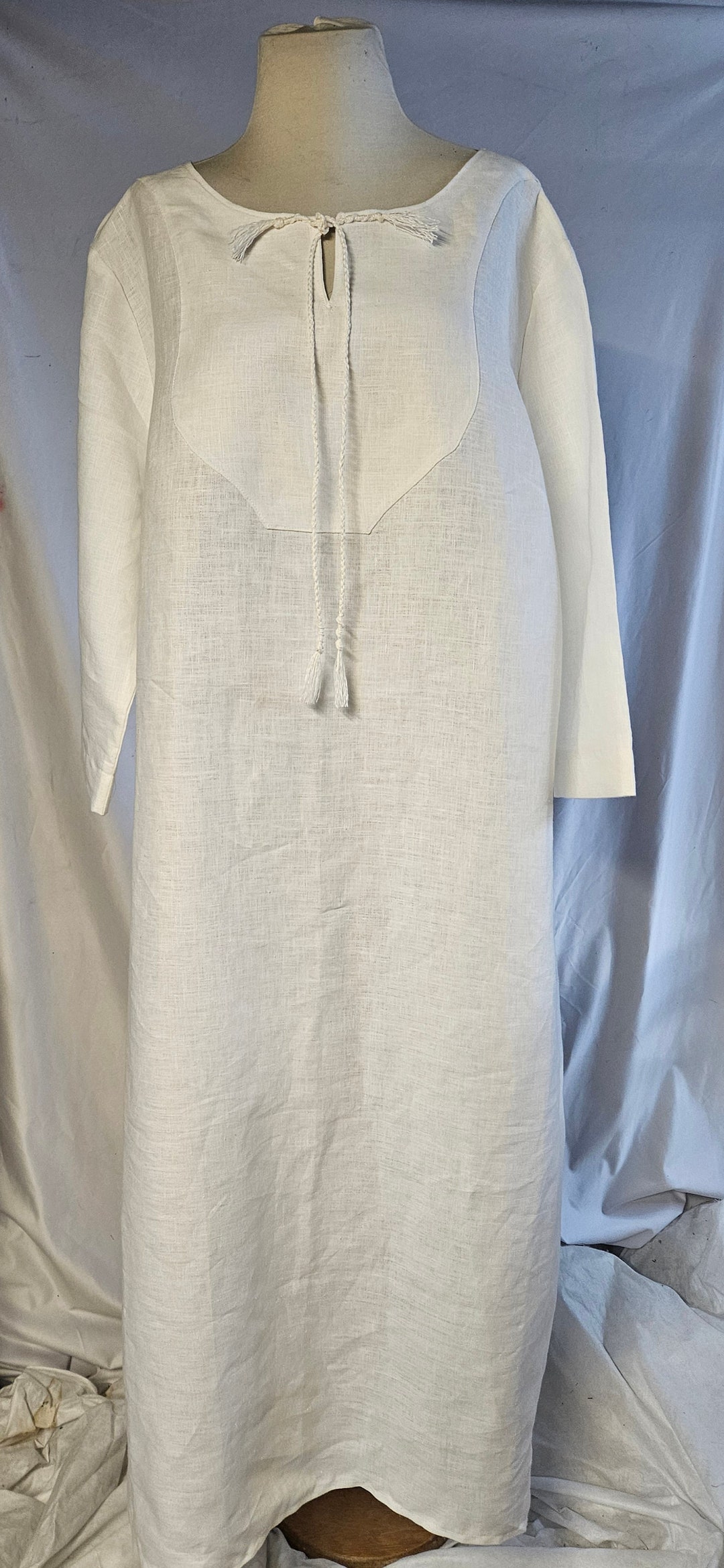 Elisheba Dress | 100% Linen | Shabbat Attire Holy Day Observance ...