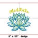 Lotus Flower Bundle| Floral | Lotus Flower | Digital Download ...