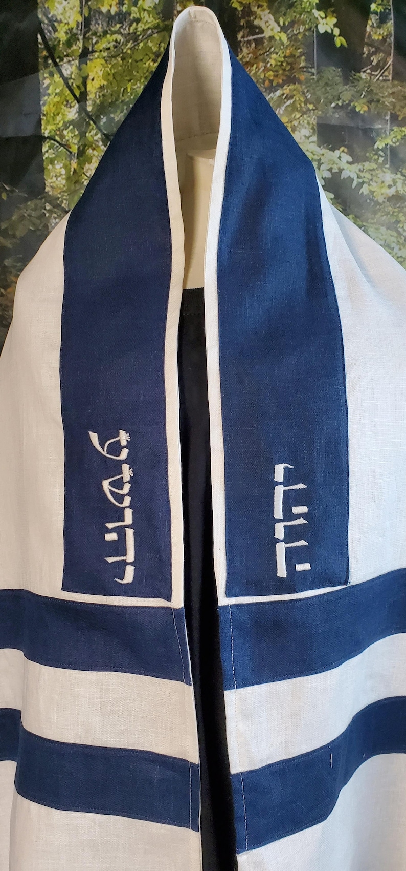 Ancient Days Tallit 2 Color 100% Linen Medium Weight - Etsy