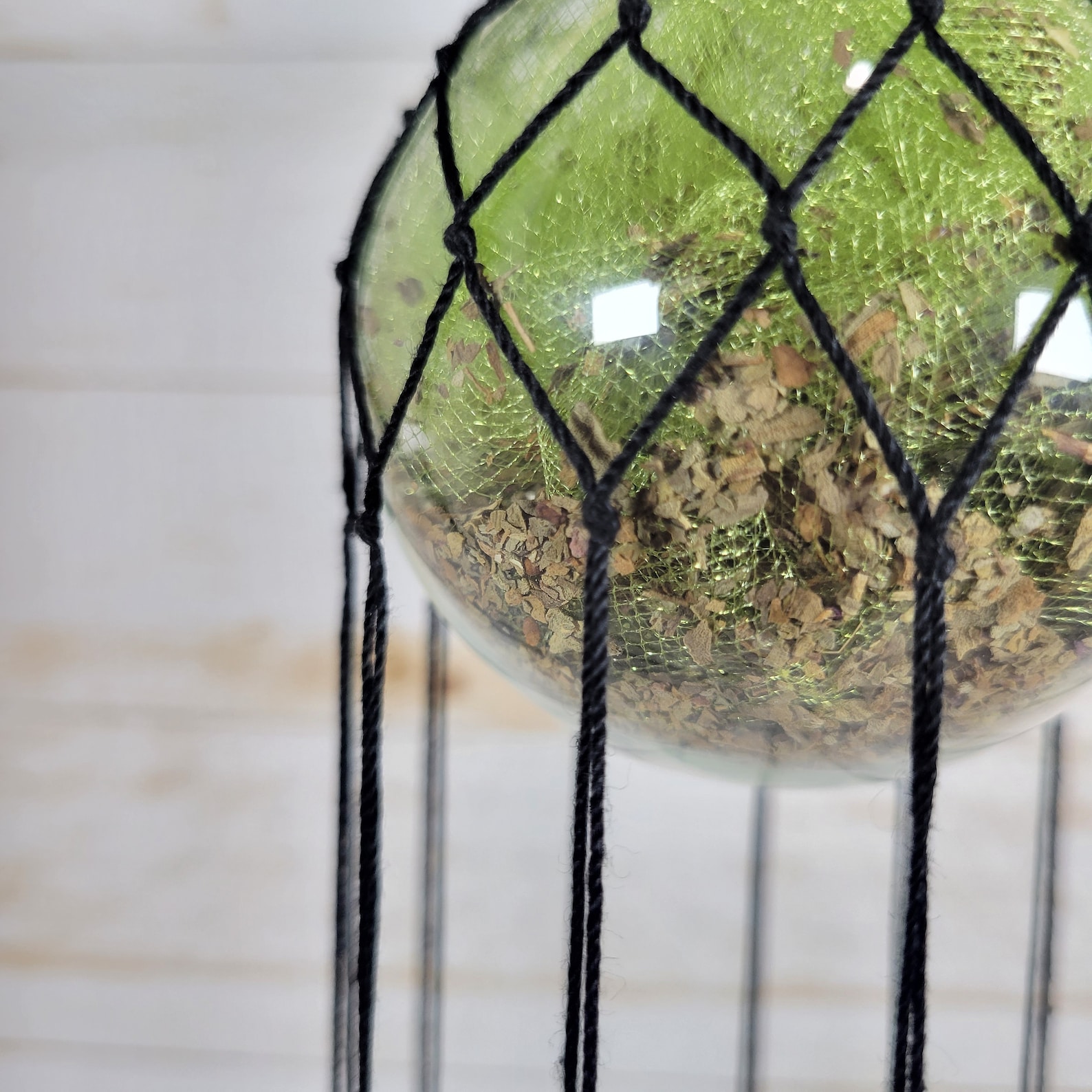 Witch Ball Protection, Witch Ball Glass Decor, Altar Housewarming Gift ...