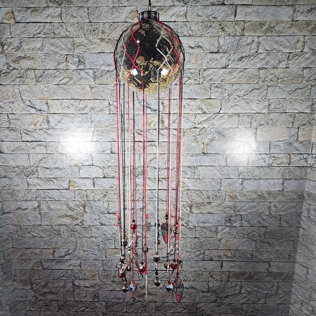 Krampus Ornament Bell Witch Ball Yule Decorations Pagan - Etsy