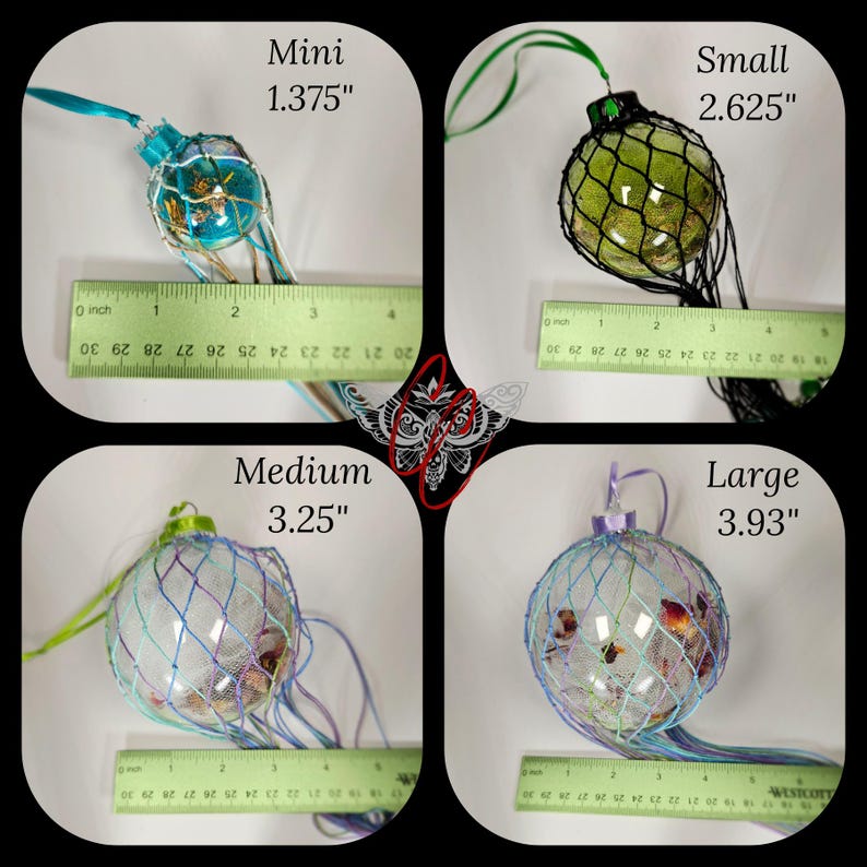Obsidian Crystal Witchball Witch Ball Glass Decor, Altar Housewarming ...