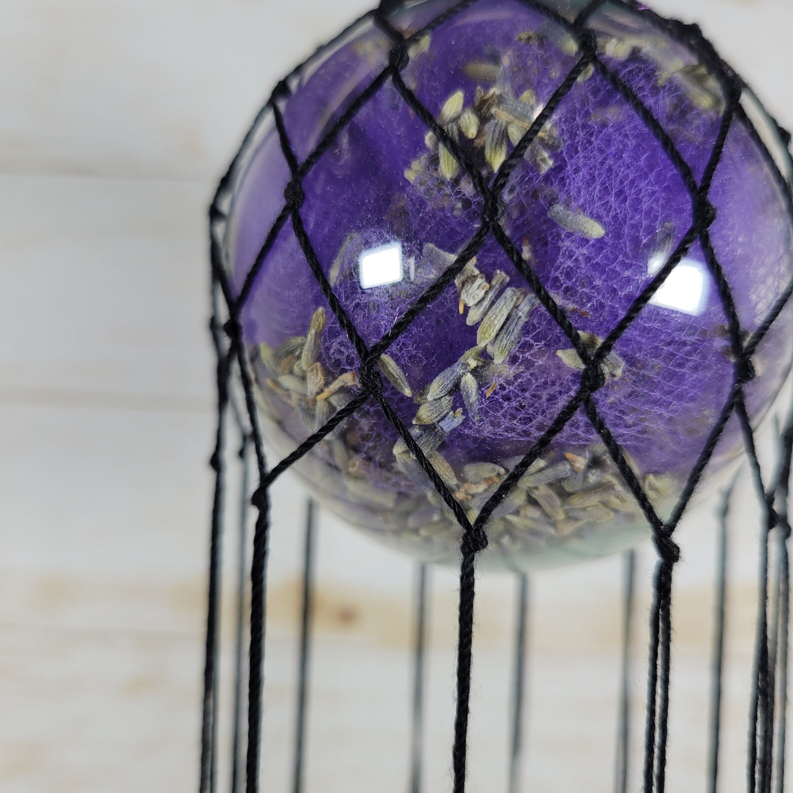 Witch Ball Protection, Witch Ball Glass Decor, Altar Housewarming Gift ...