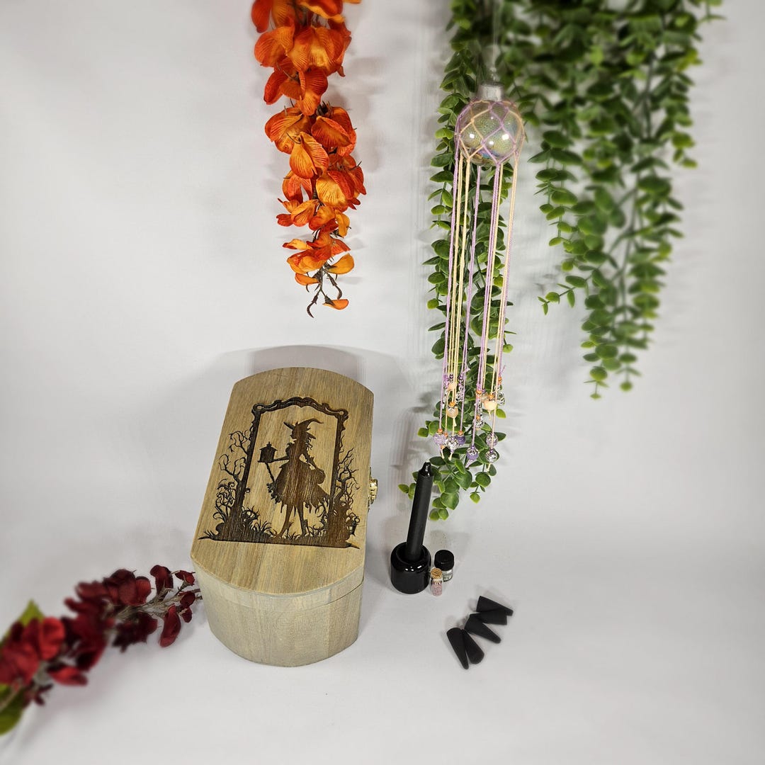 Samhain Ritual Box, Samhain Candle Kit, Witchy Sabbat Decor, Handmade ...