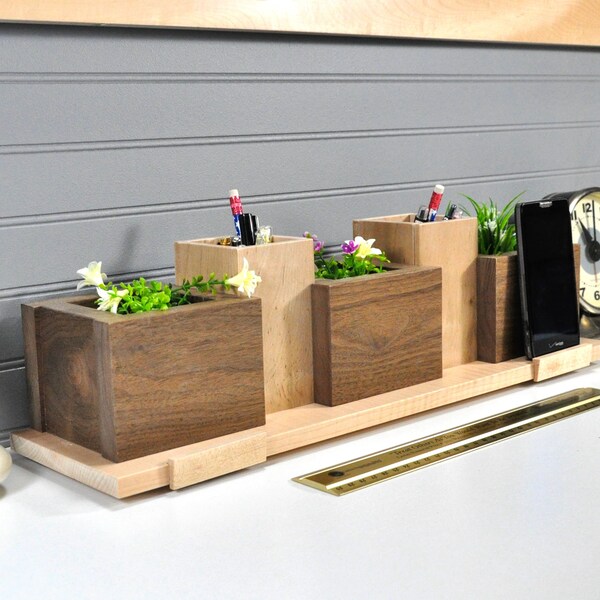 Walnut Planter - Etsy