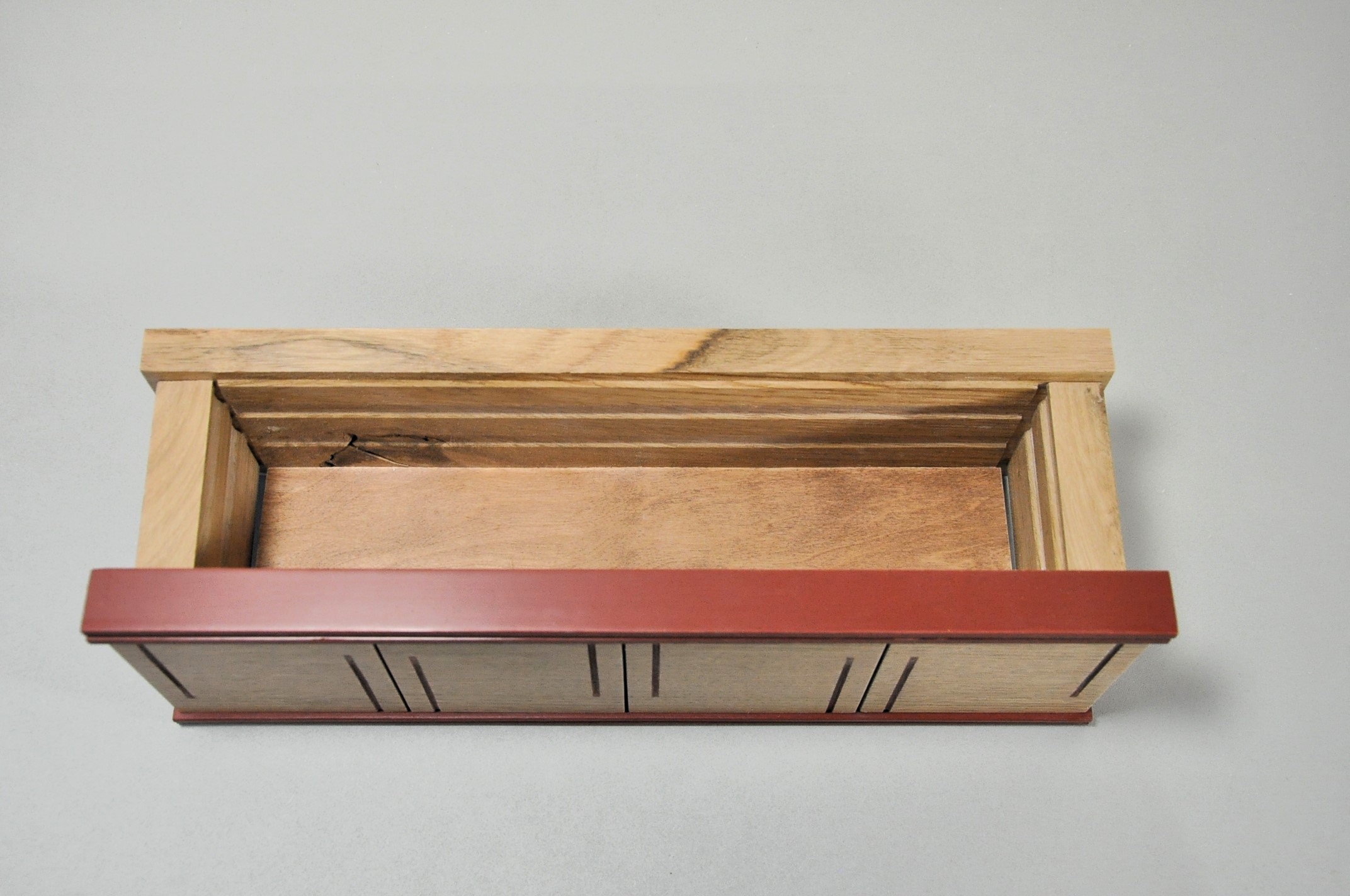 Elegant White Oak Planter Craftsman Era Style Dramatic Rift-sawn Grain ...