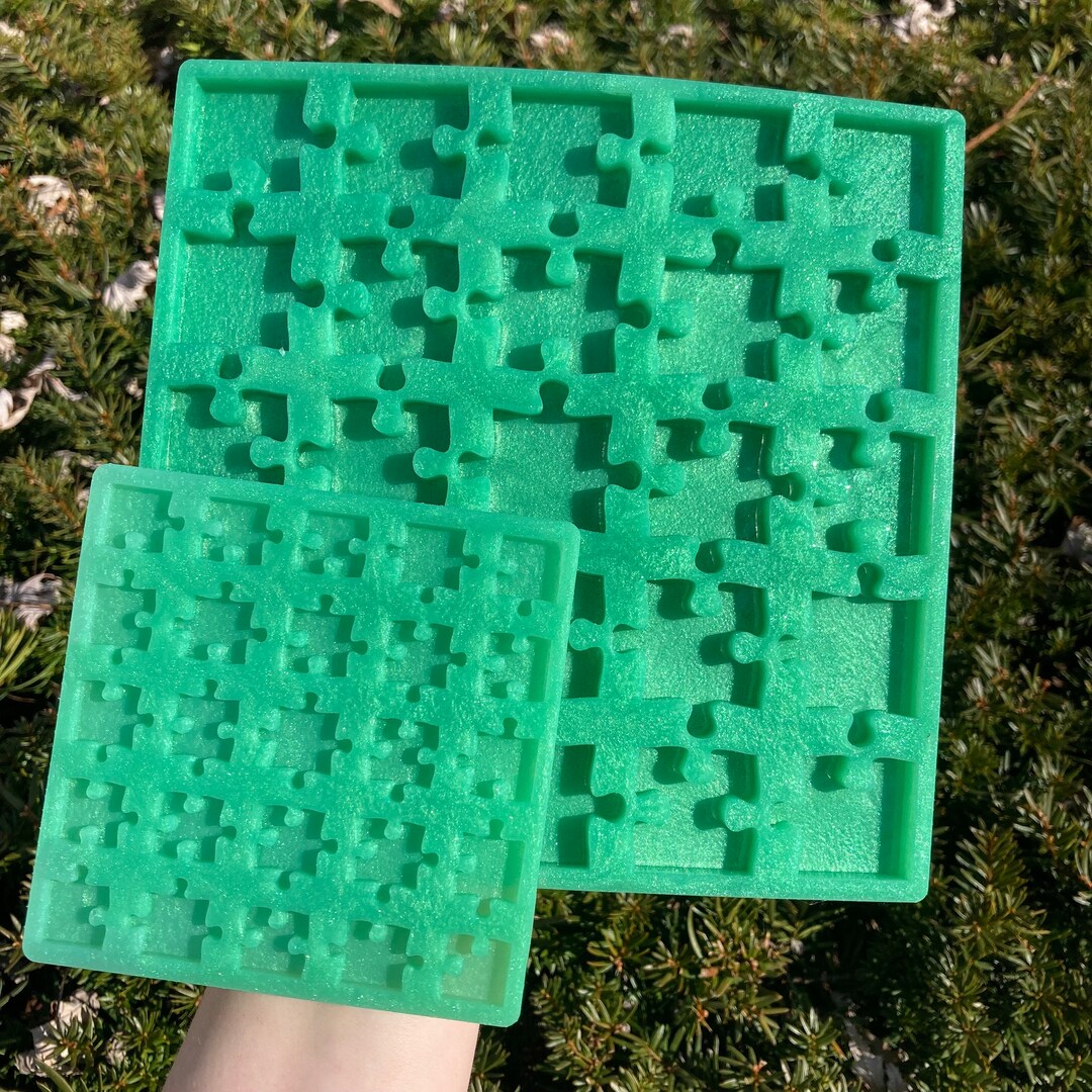 PREORDER Puzzle Silicone Molds - for Epoxy Resin Art Jewelry Loopcoop ...