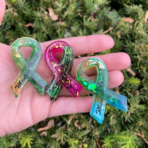 Mental Health Matters Pins- Resin Art Loopcoopshop Safety Pin Self Care ...