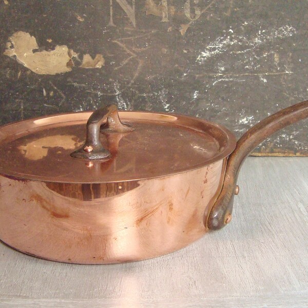 French Copper Pans - Etsy