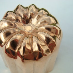 4 Copper Canele Molds Medium 1.75 Inches Set of 4 Professional Quality ...