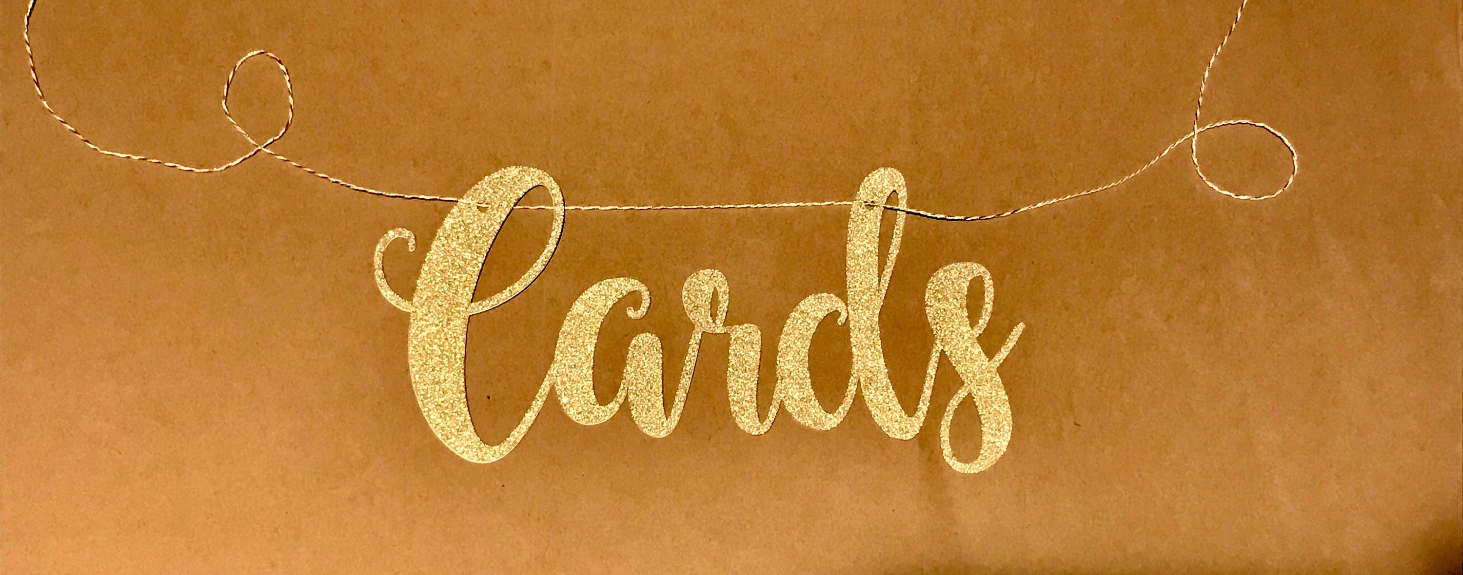 Card Box Card Box Sign Card Box Banner Card Box Decor - Etsy