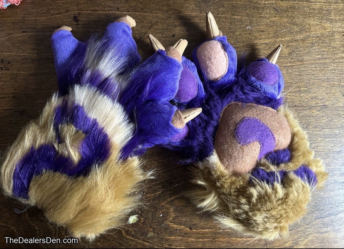 Custom Fursuit Handpaws - Etsy