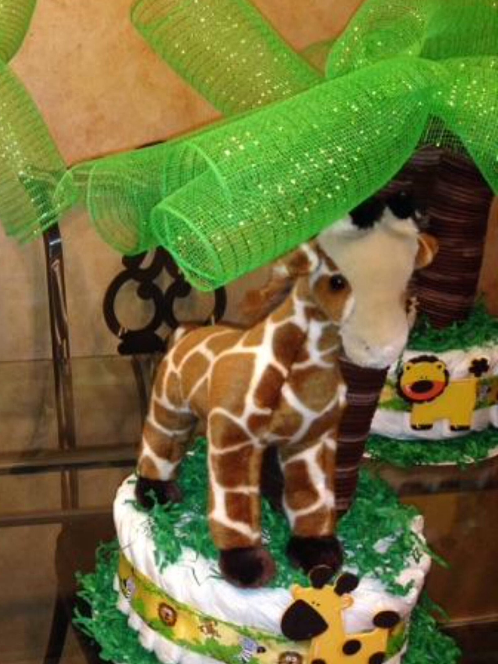 Jungle Diaper Cakes - Etsy