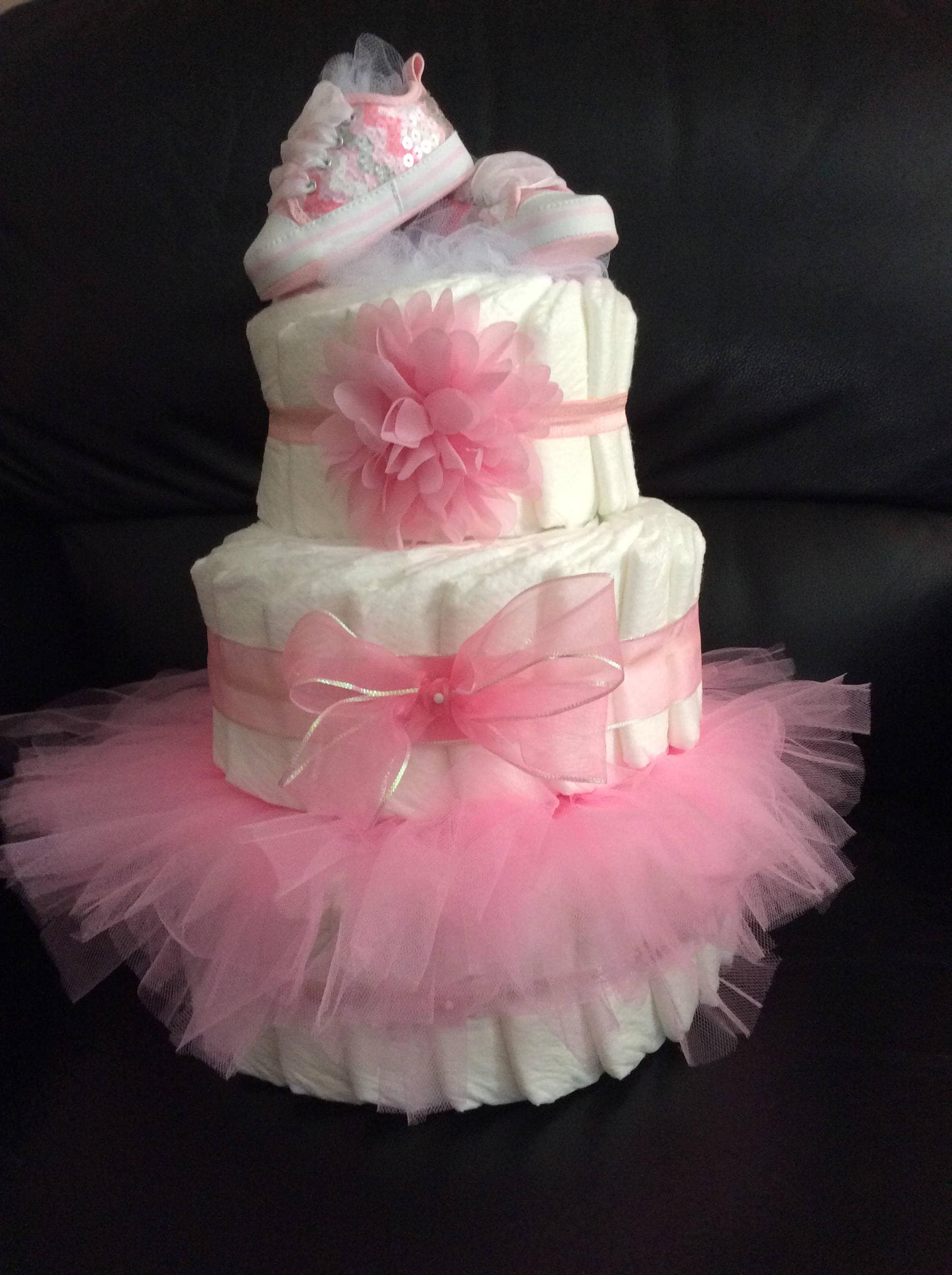 Tutu Diaper Cake - Etsy