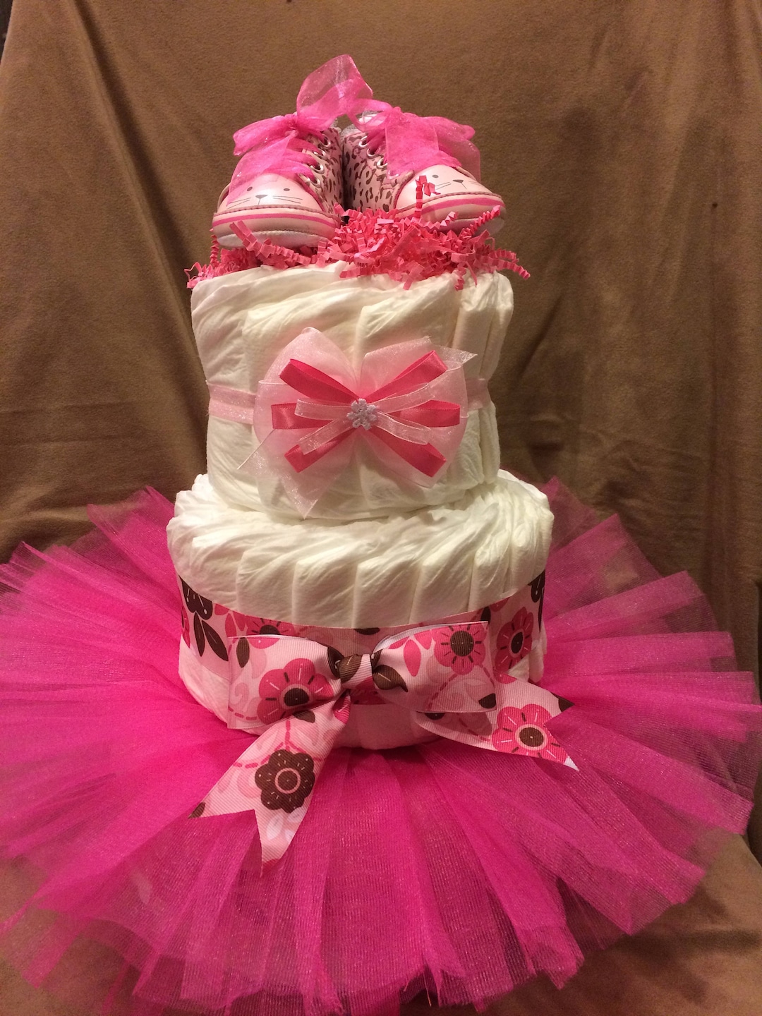 Tutu Diaper Cake - Etsy