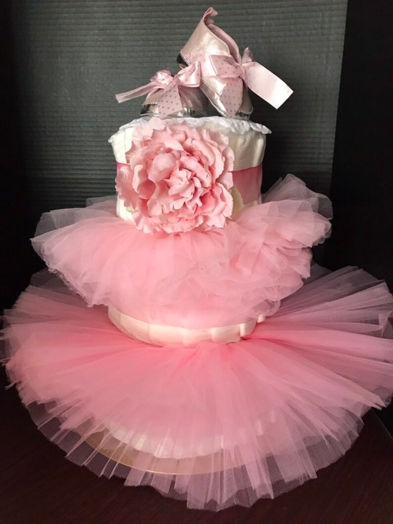 Two Times the Tutu Diaper Cake - Etsy