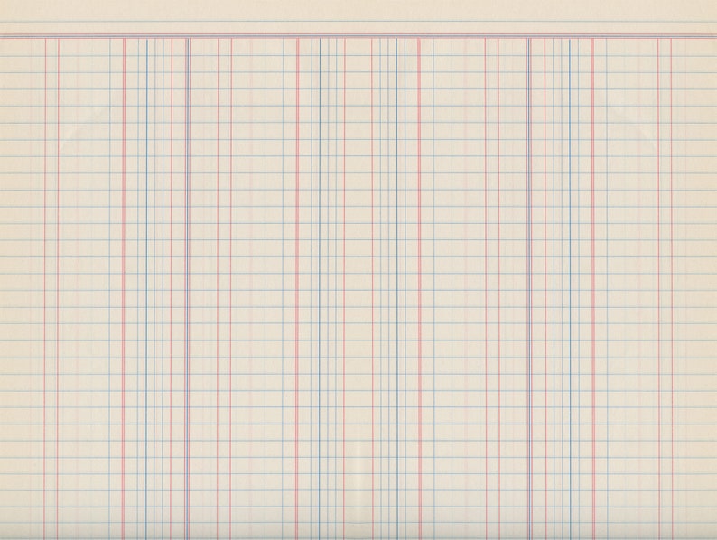 Vintage Paper Printable Digital Download Numbered Ledger - Etsy