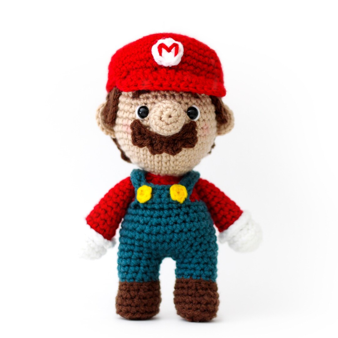 Mario Amigurumi Crochet Pattern - Etsy