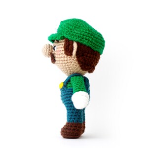 Luigi Amigurumi Crochet Pattern - Etsy