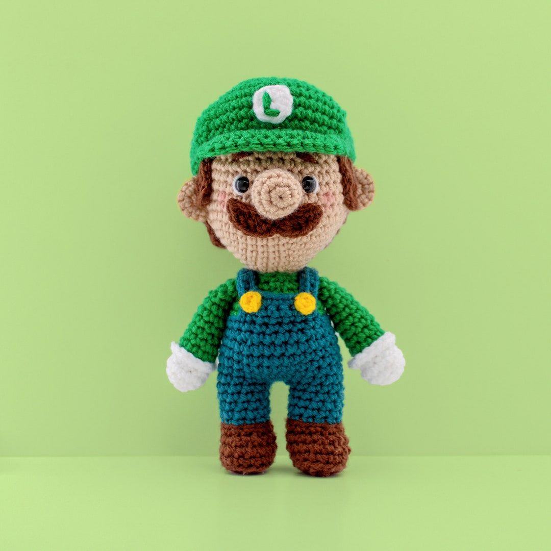 Luigi Amigurumi Crochet Pattern - Etsy