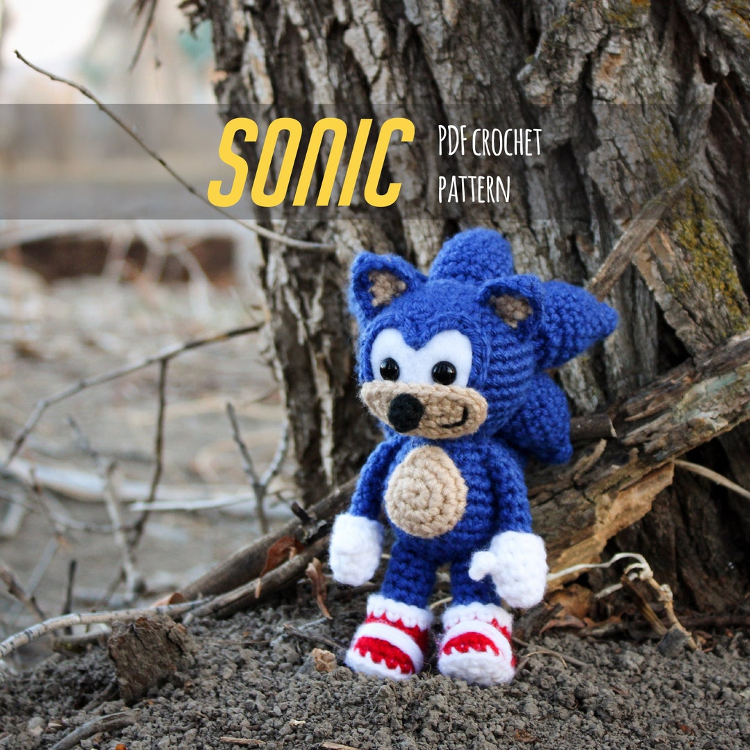 Sonic Amigurumi Crochet Pattern - Instant Download - Etsy Canada