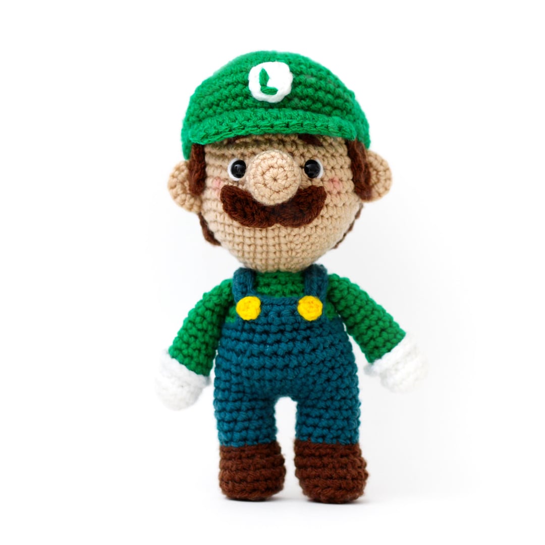 Luigi Amigurumi Crochet Pattern - Etsy