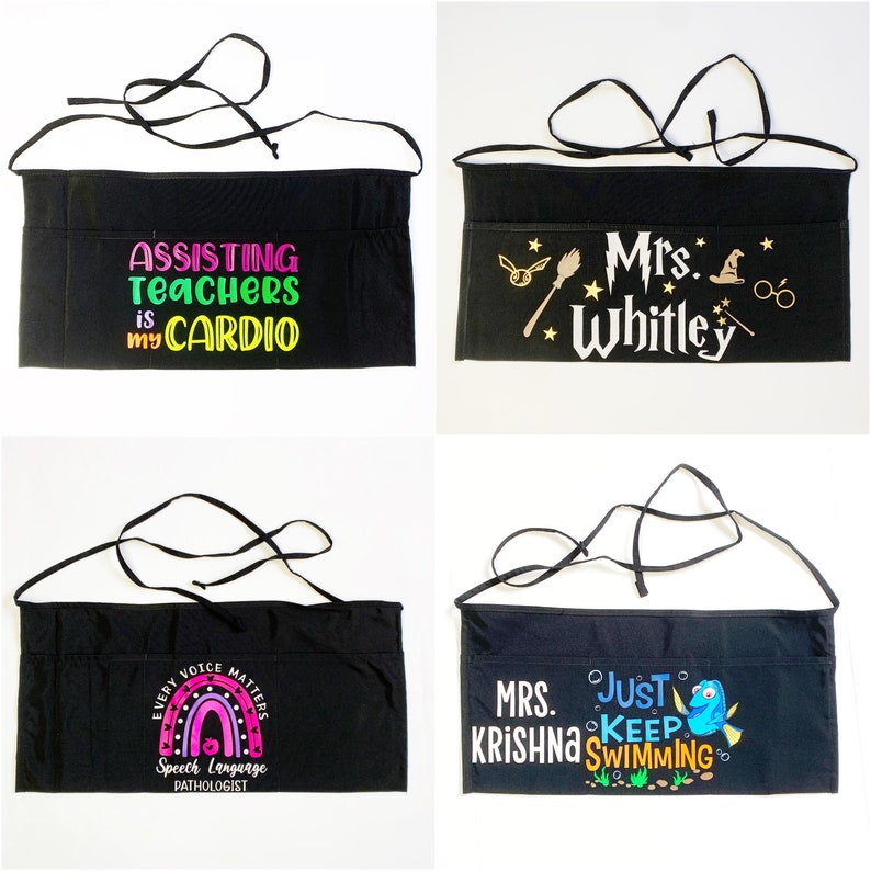 Teacher Gift Teacher Appreciation Teacher Apron Teacher - Etsy