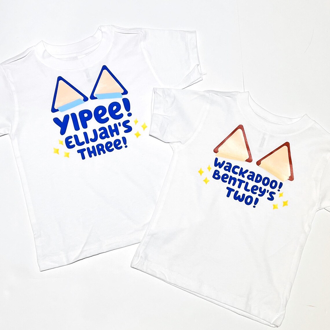 Wackadoo I'm Two Birthday Shirt, Birthday Shirt, Kids Birthday, Blue ...