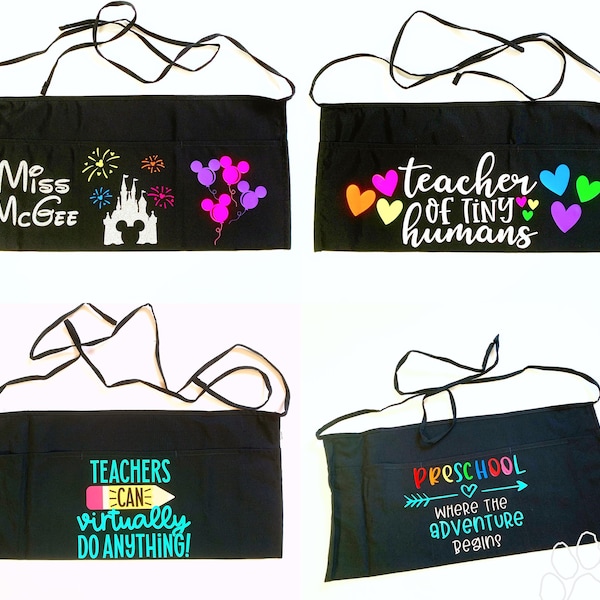 Teacher Apron - Etsy