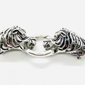 Tiger Glue-in Spring Clasp Perfect for Kumihimo, Leather or Beaded Rope ...