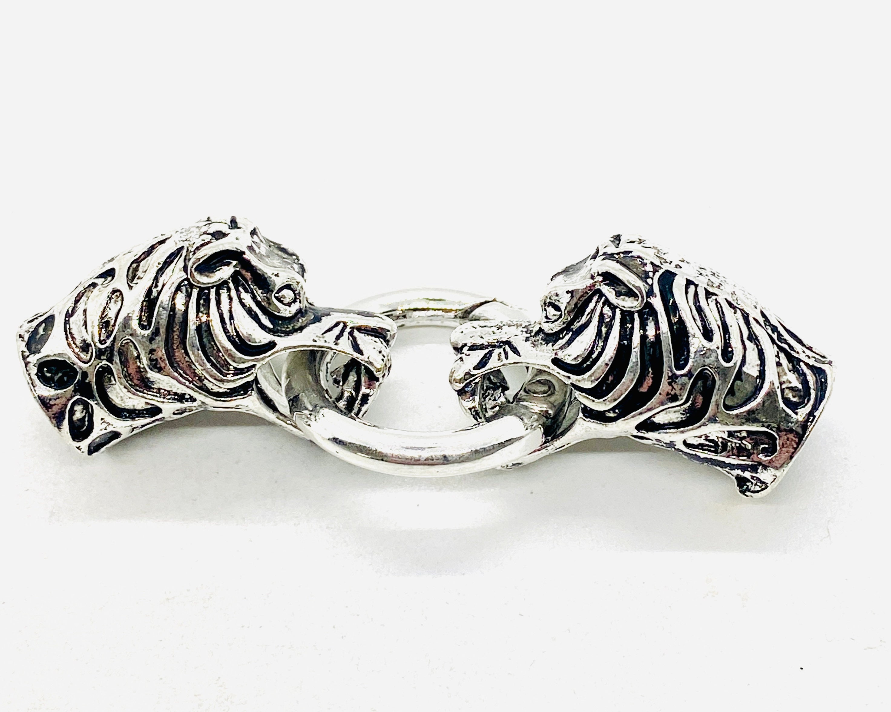 Tiger Glue-in Spring Clasp Perfect for Kumihimo Leather or - Etsy