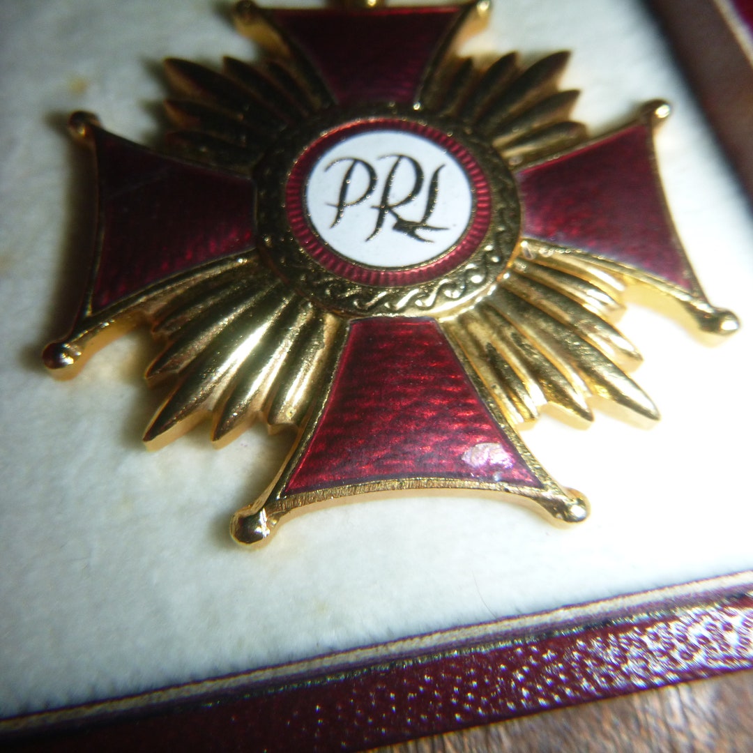 Cross of Merit Order of the Republic of Poland rpl - Etsy